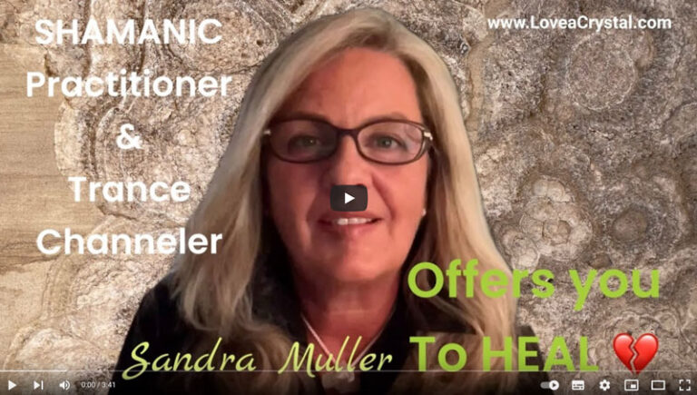 CCHE - Love a Crystal - Sandra Muller - Shamanic Healer